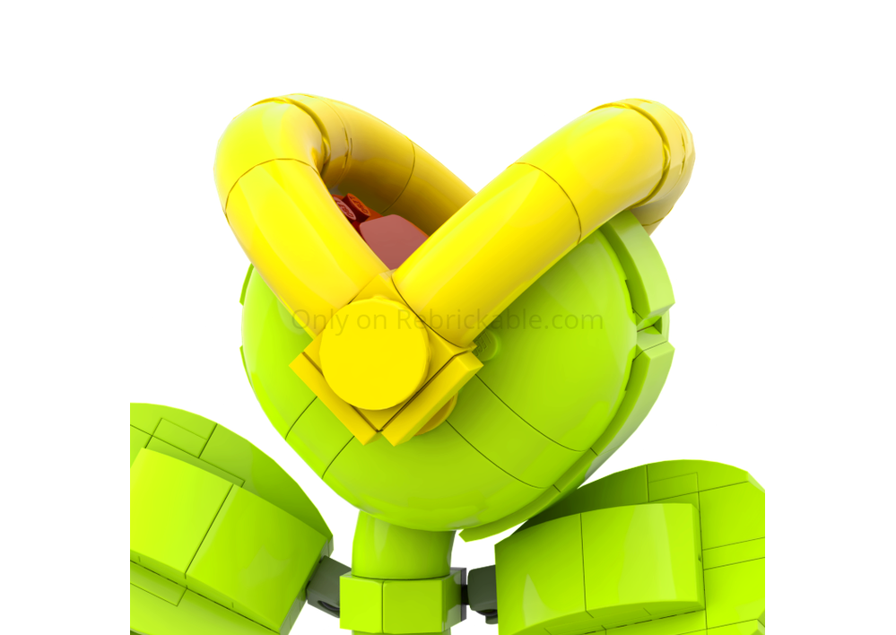 LEGO MOC Hidden Vine desk ornament - Display Figure - Super Mario Bros ...