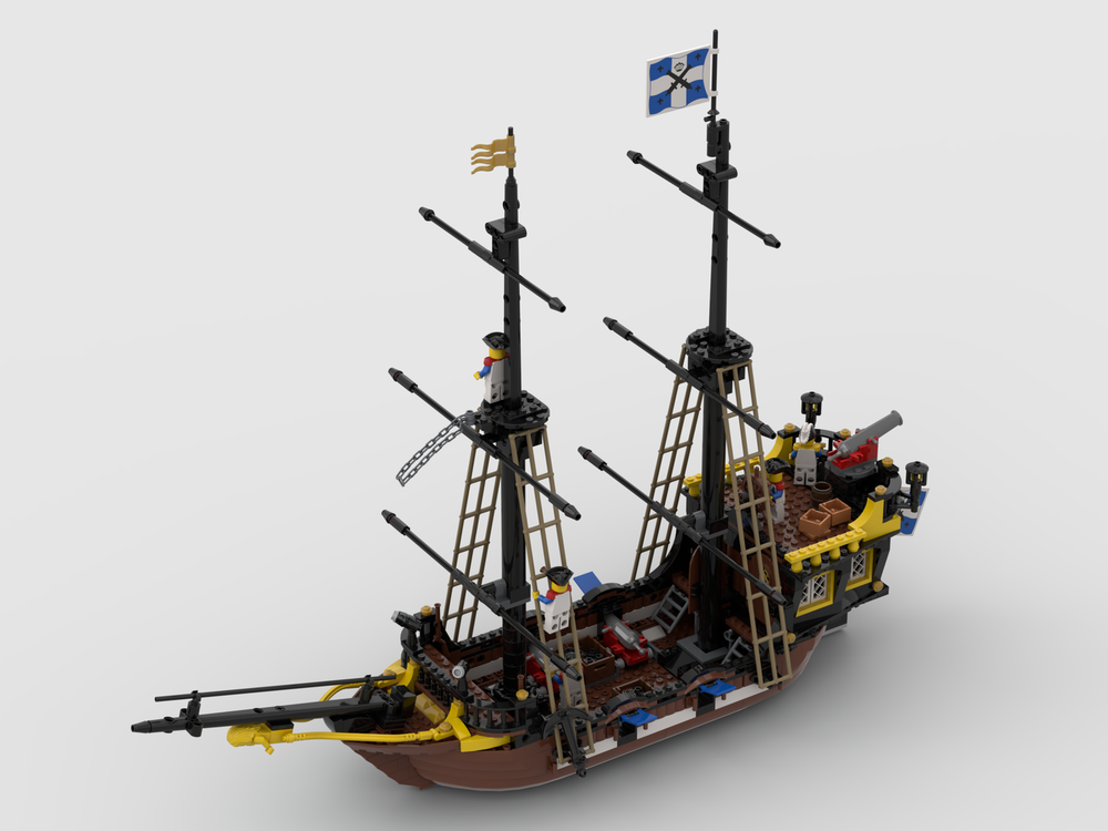 Lego Moc Caribean Clipper Rebuild Imperial Flagship By Ironmax