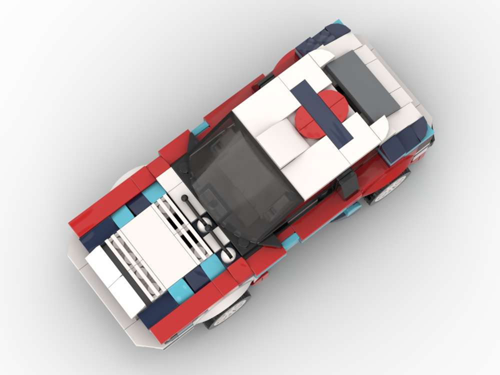 LEGO MOC Lancia Delta-1000 Lakes/Rally FINLAND/Kankkunnen (LiTE series ...