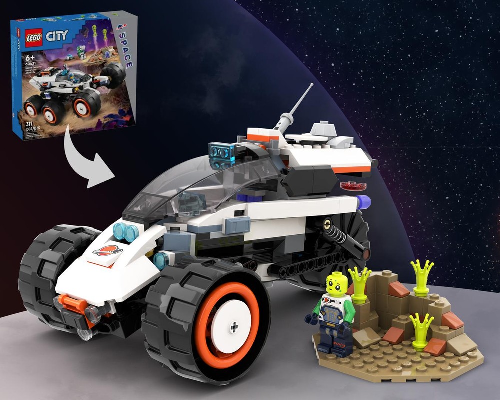 LEGO MOC-191066 Space Rough Terrain Speeder by BrickVink | Rebrickable ...