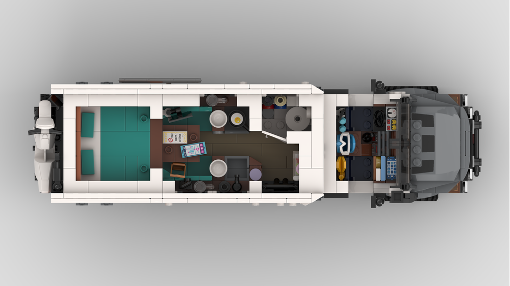 Lego Moc Mercedes Benz Zetros 6x6 Expedition By Prshadoko Rebrickable