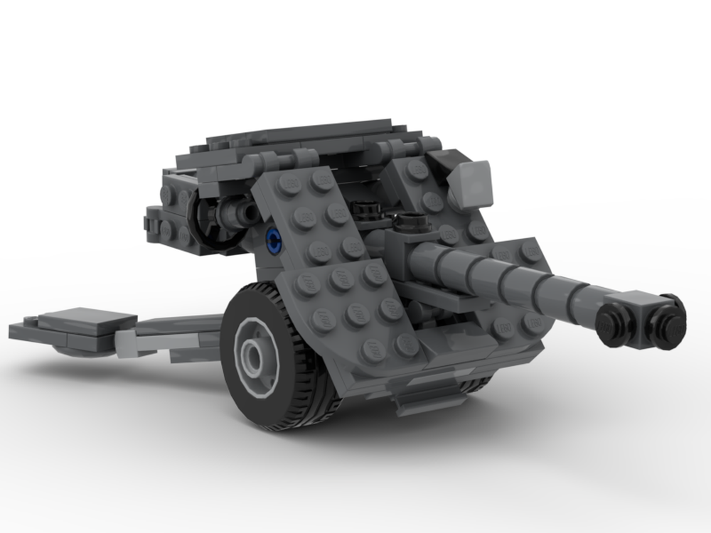 LEGO MOC-191071 Anti-tank German WW II Gun by Pabluas | Rebrickable ...