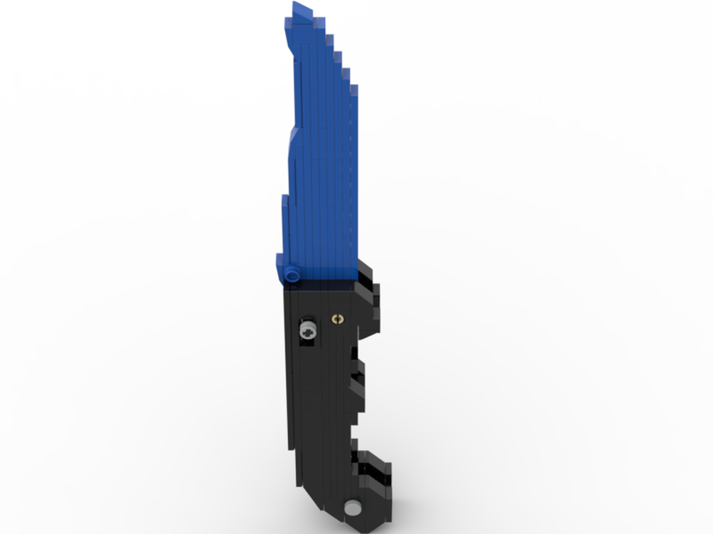 LEGO MOC-191078 CS2 Blue Steel flip knife by AairsoftPR0 | Rebrickable ...