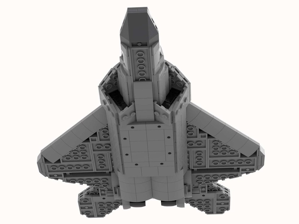 LEGO MOC Blockheed Raptor (F-22) - Lego City Scale by Blockheed ...