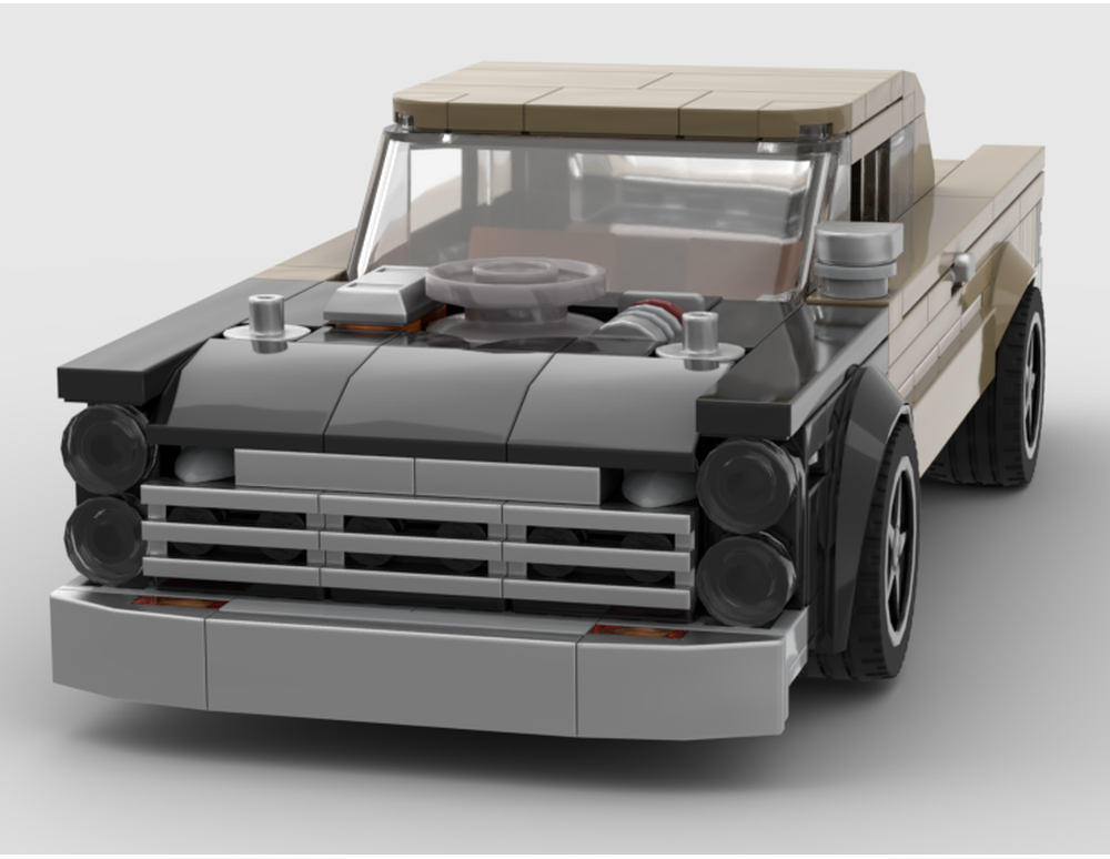Lego Moc 1966 Mercury Comet Custom By Toms8wides Rebrickable Build