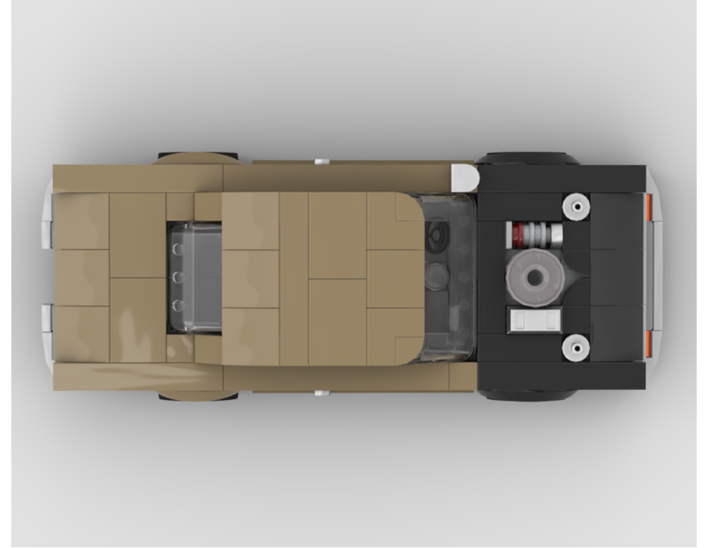 Lego Moc 1966 Mercury Comet Custom By Toms8wides Rebrickable Build