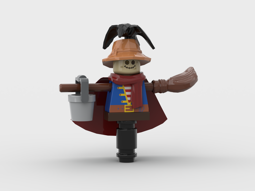 LEGO MOC-191087 Scarecrow by BrickHappens | Rebrickable - Build with LEGO