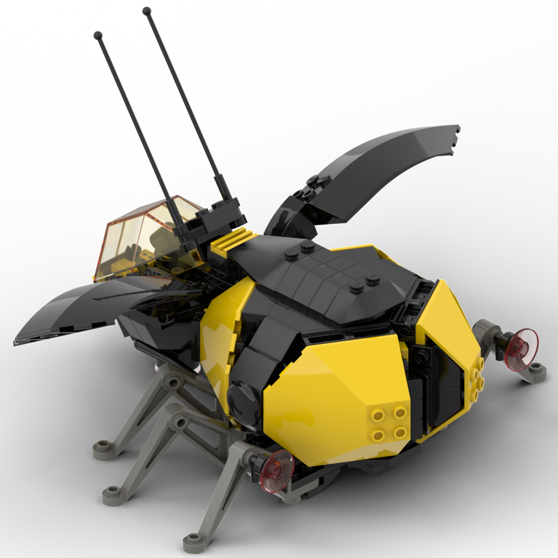 LEGO MOC MOC-0013 bumblebee by KILDET | Rebrickable - Build with LEGO