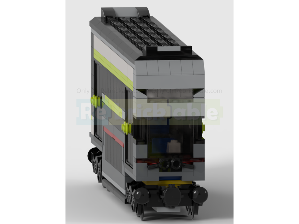 LEGO MOC 60337 Alternate Build - Double Decker Carriage & Improved ...