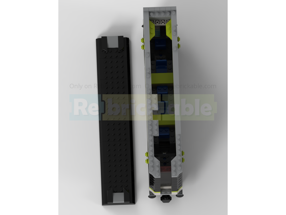 Lego Moc 60337 Alternate Build Double Decker Carriage And Improved