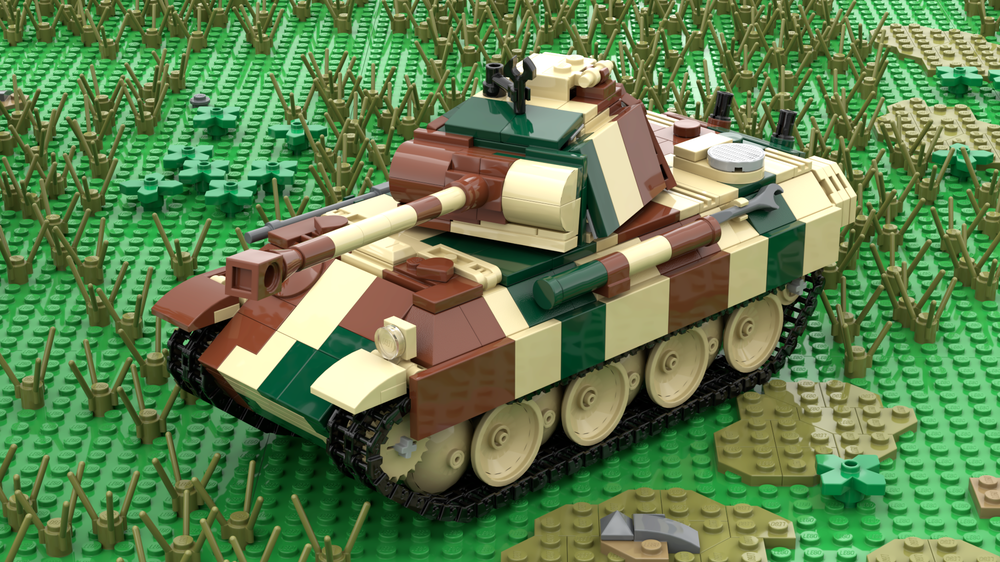 LEGO MOC Panzer V ausf G panther by ccffpt | Rebrickable - Build with LEGO