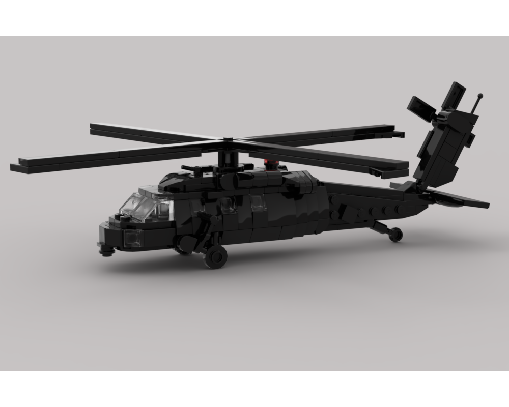 LEGO MOC MH-60A Blackhawk 1:72 Scale by WarheadsOnForeheads ...