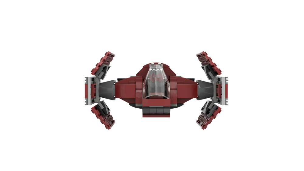 Lego Moc Ahsoka Tanos Tie Advance X1 75362 Alternative By Zsoltom
