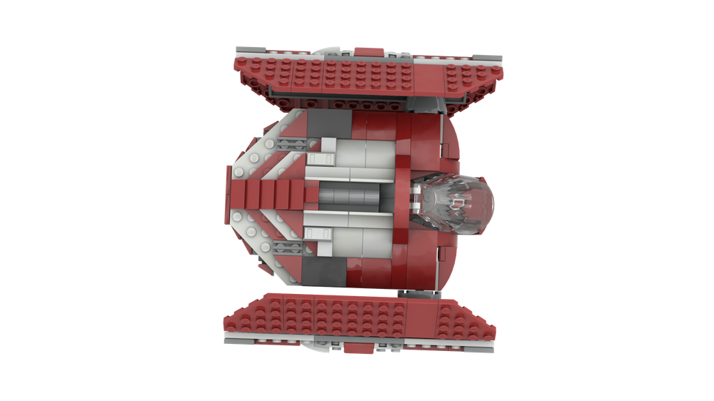 Lego Moc Ahsoka Tanos Tie Advance X1 75362 Alternative By Zsoltom