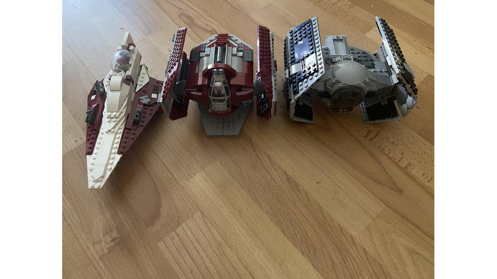 Lego Moc Ahsoka Tanos Tie Advance X1 75362 Alternative By Zsoltom