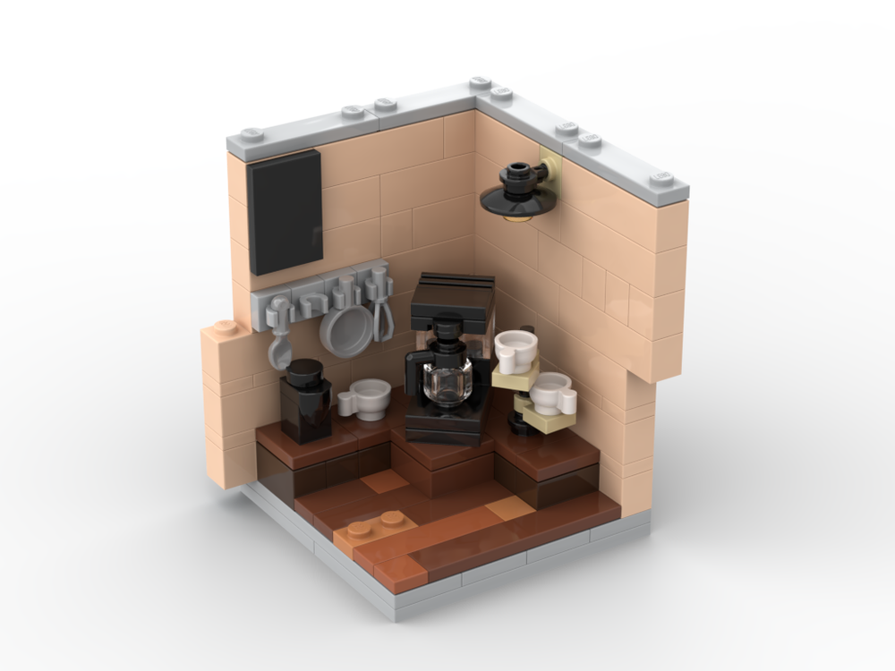 LEGO MOC Coffee Corner by EVA001 | Rebrickable - Build with LEGO