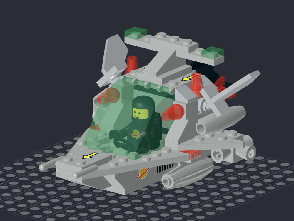 LEGO MOC-191103 Moscerino by tutmosic | Rebrickable - Build with LEGO