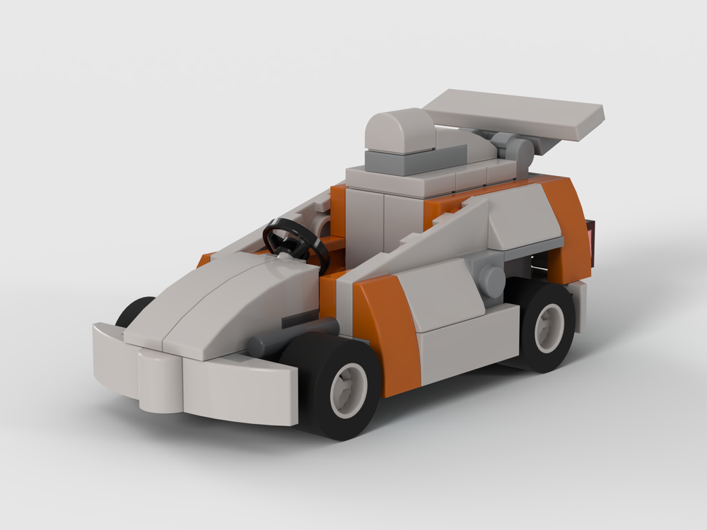 LEGO MOC Carbon Body Go-Kart by Welsh Dynasty Builds | Rebrickable ...
