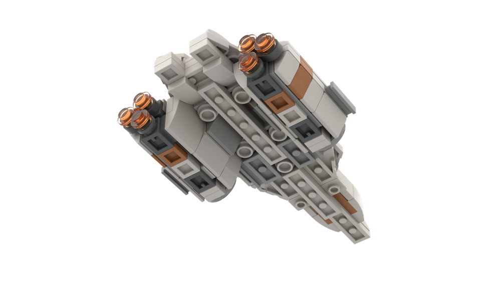 LEGO MOC Mini Kestrel by Qwinter | Rebrickable - Build with LEGO