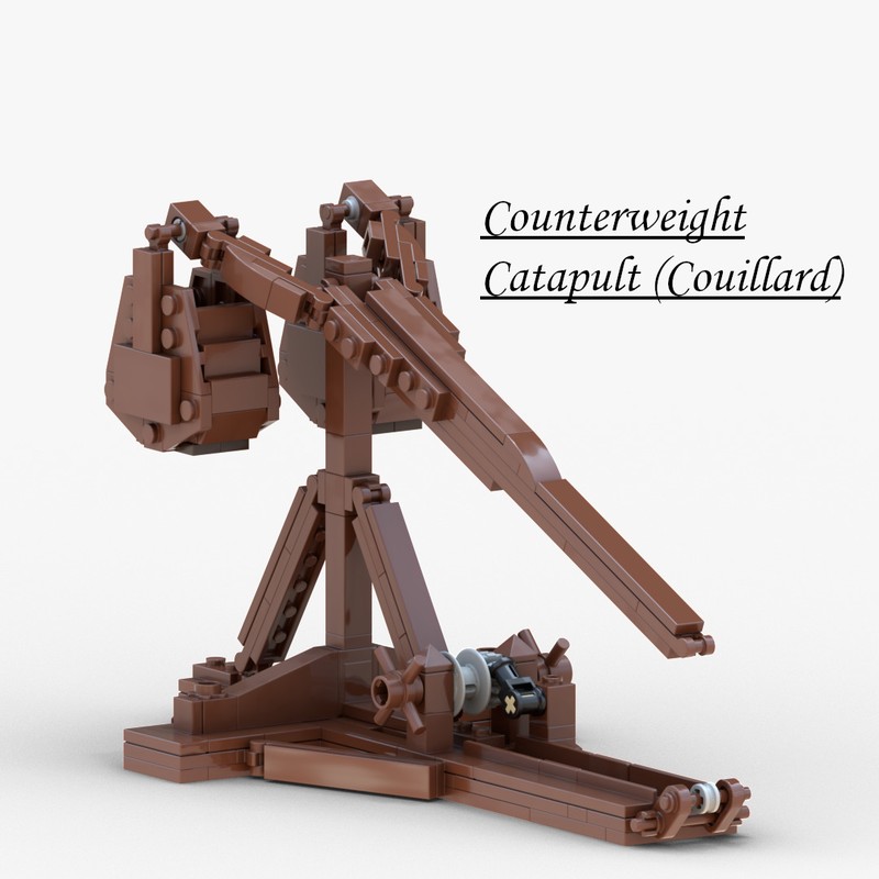 LEGO MOC COUNTERWEIGHT CATAPULT (COUILLARD) by brickinger ...