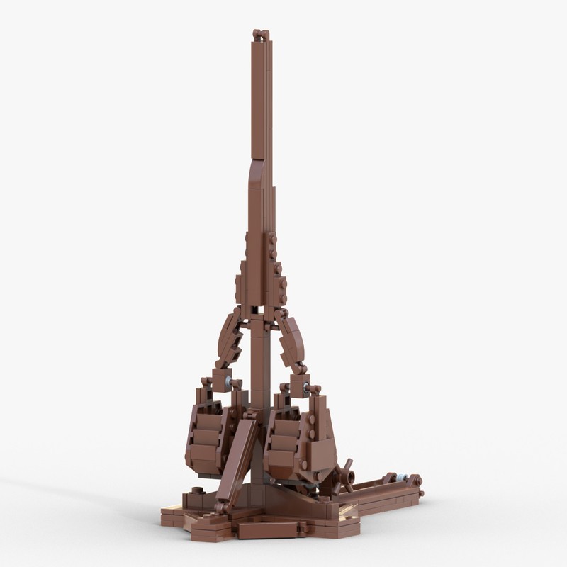 LEGO MOC COUNTERWEIGHT CATAPULT (COUILLARD) by brickinger ...
