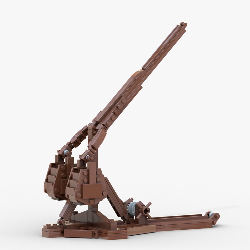 LEGO MOC COUNTERWEIGHT CATAPULT (COUILLARD) by brickinger ...