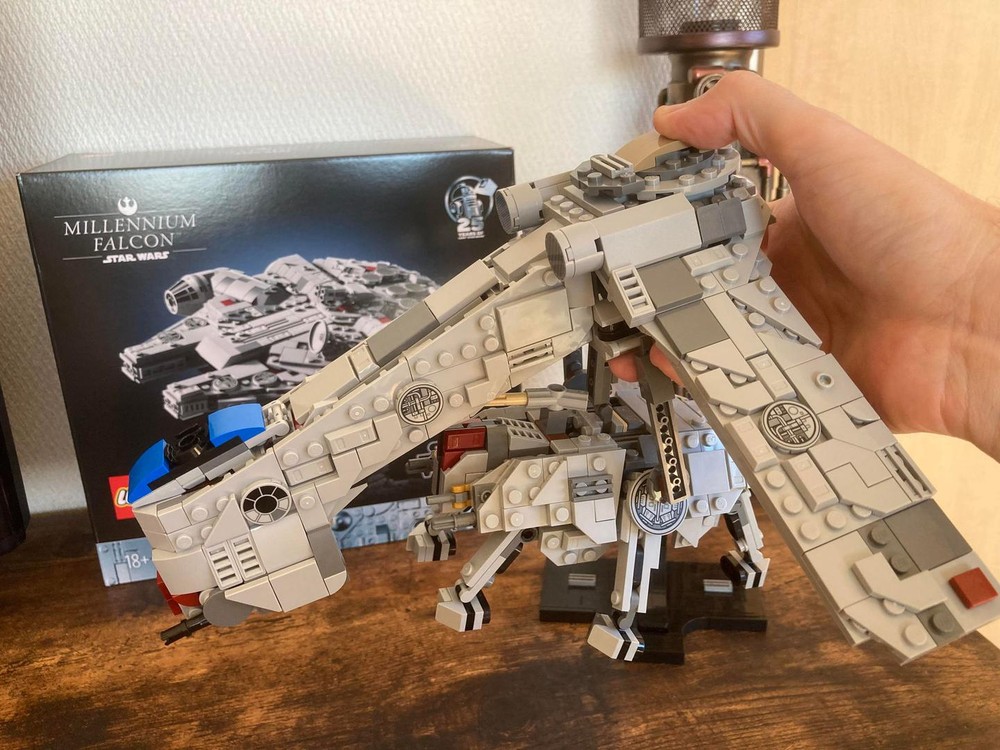 Lego Moc Republic Dropship And At Te Walker Midi Scale By Creationcaravan