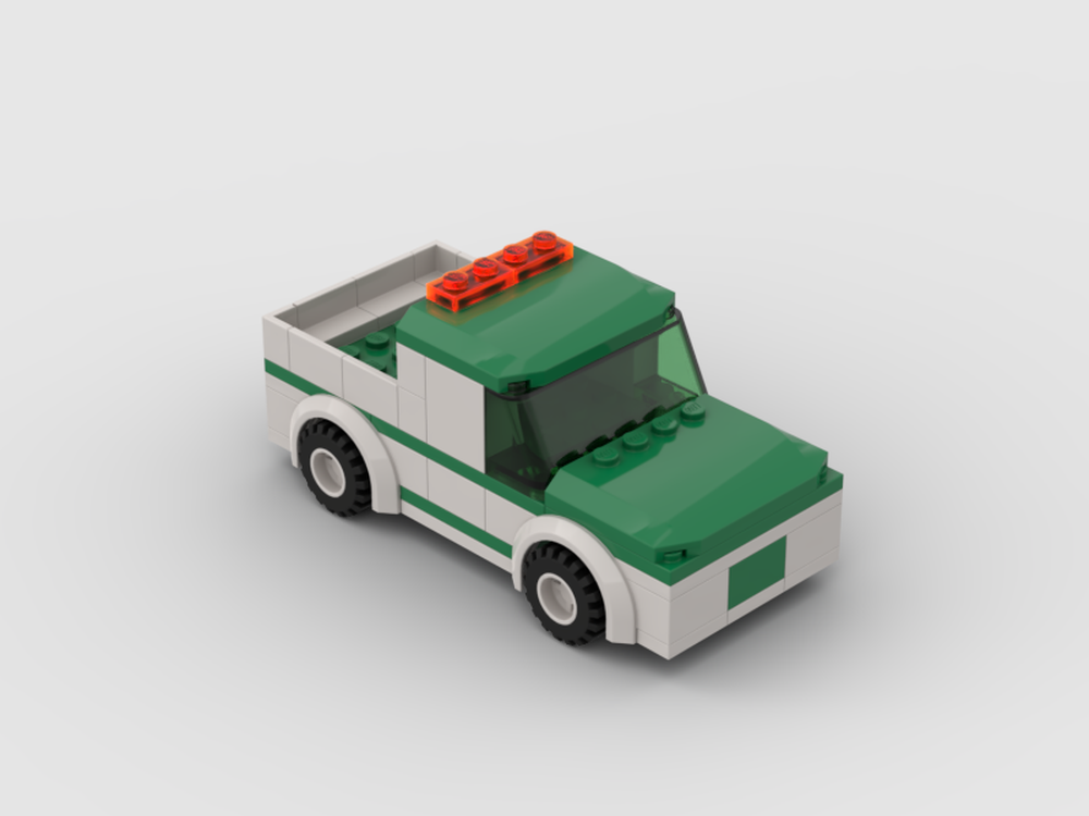 LEGO MOC ranger pickup truck by Flyer11 | Rebrickable - Build with LEGO