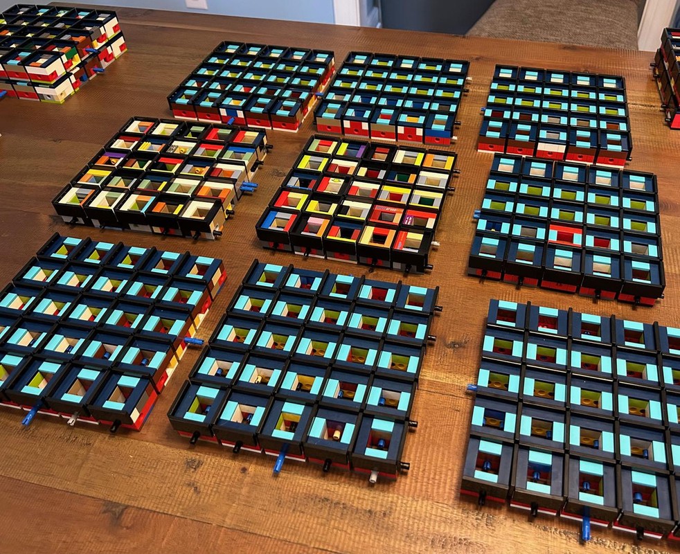 LEGO MOC Modular Combat Grid by Roll_To_Brick | Rebrickable - Build ...