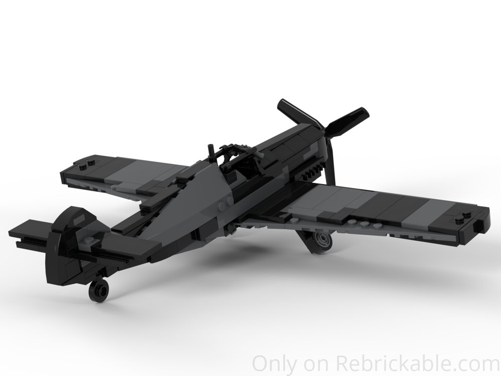 LEGO MOC Me 109 K - nightfighter by arathemis | Rebrickable - Build ...