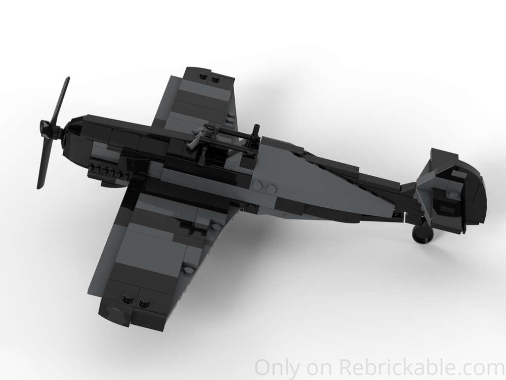 LEGO MOC Me 109 K - nightfighter by arathemis | Rebrickable - Build ...