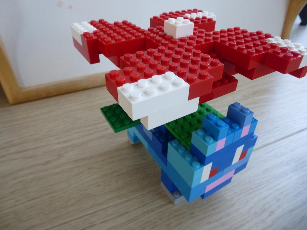 Lego Moc Venusaur Pokemon By Cornierjungle Rebrickable Build With Lego