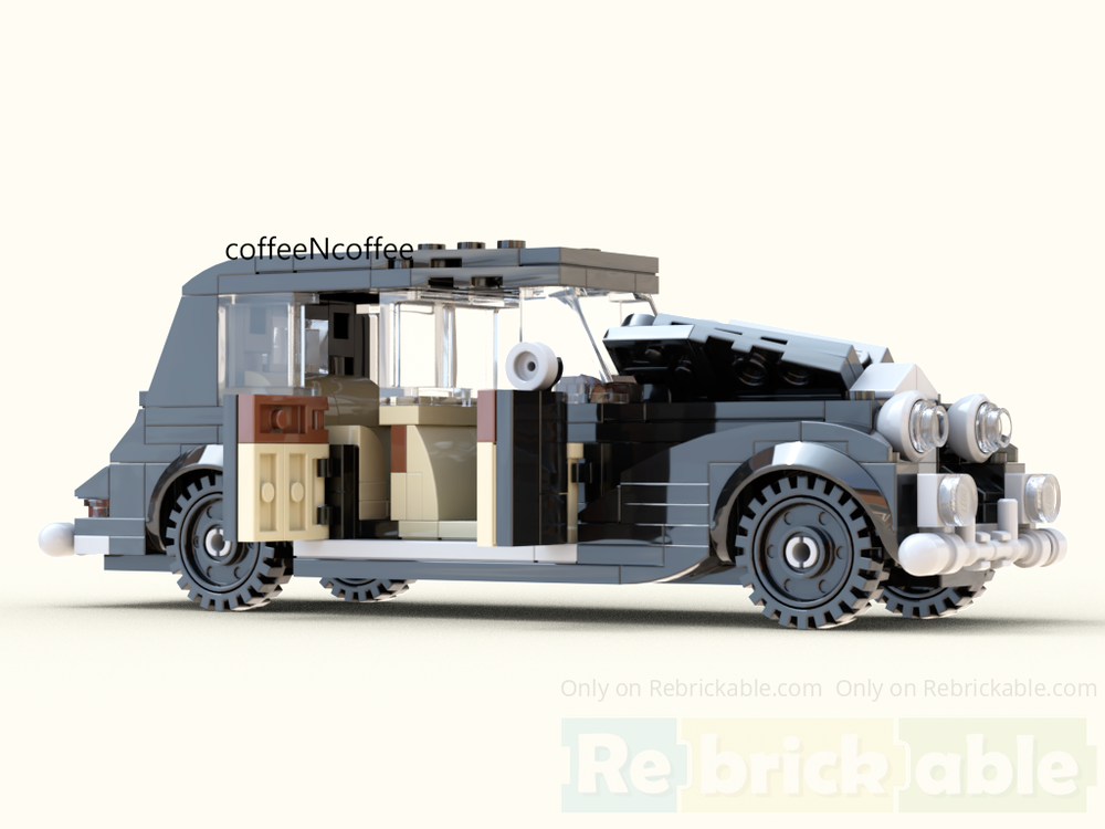 LEGO MOC Rolls-Royce Phantom IV by coffeeNcoffee | Rebrickable - Build ...