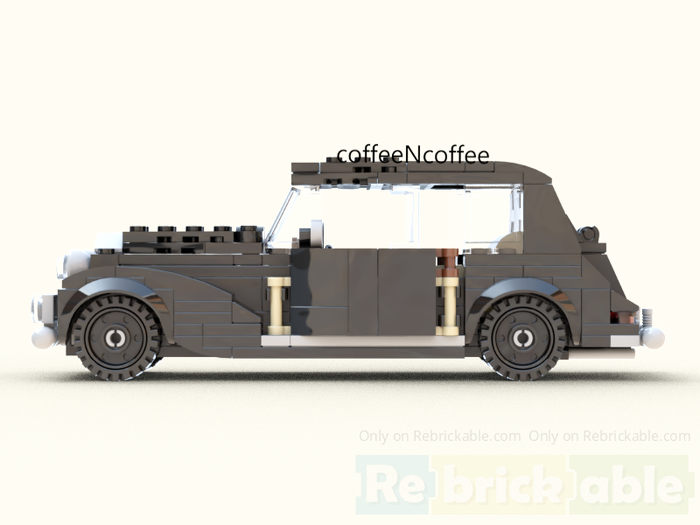 LEGO MOC Rolls-Royce Phantom IV by coffeeNcoffee | Rebrickable - Build ...