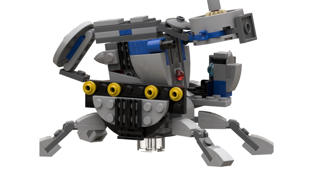 Lego Moc 501st Stationary Canon By Blueb Rebrickable Build With Lego