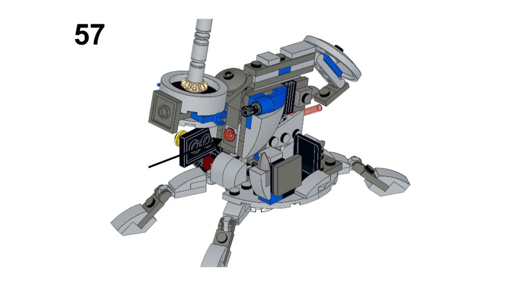 LEGO MOC 501st Stationary Canon by BlueB | Rebrickable - Build with LEGO