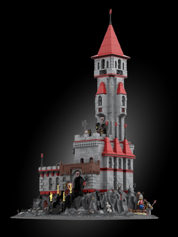 LEGO MOC Batlord's Castle by Mikey_Brickalloti | Rebrickable - Build ...