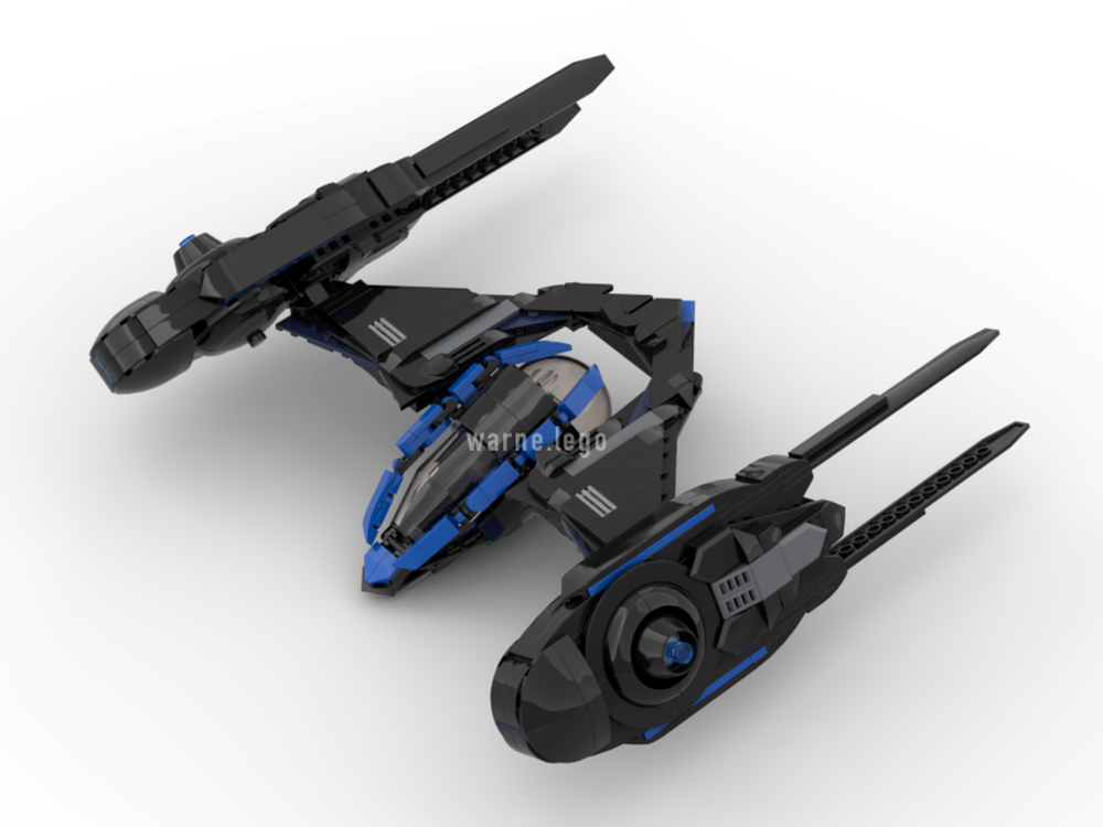 LEGO MOC BATWING 2004 "THE BAT MAN" Animated Series. by Warne.lego ...