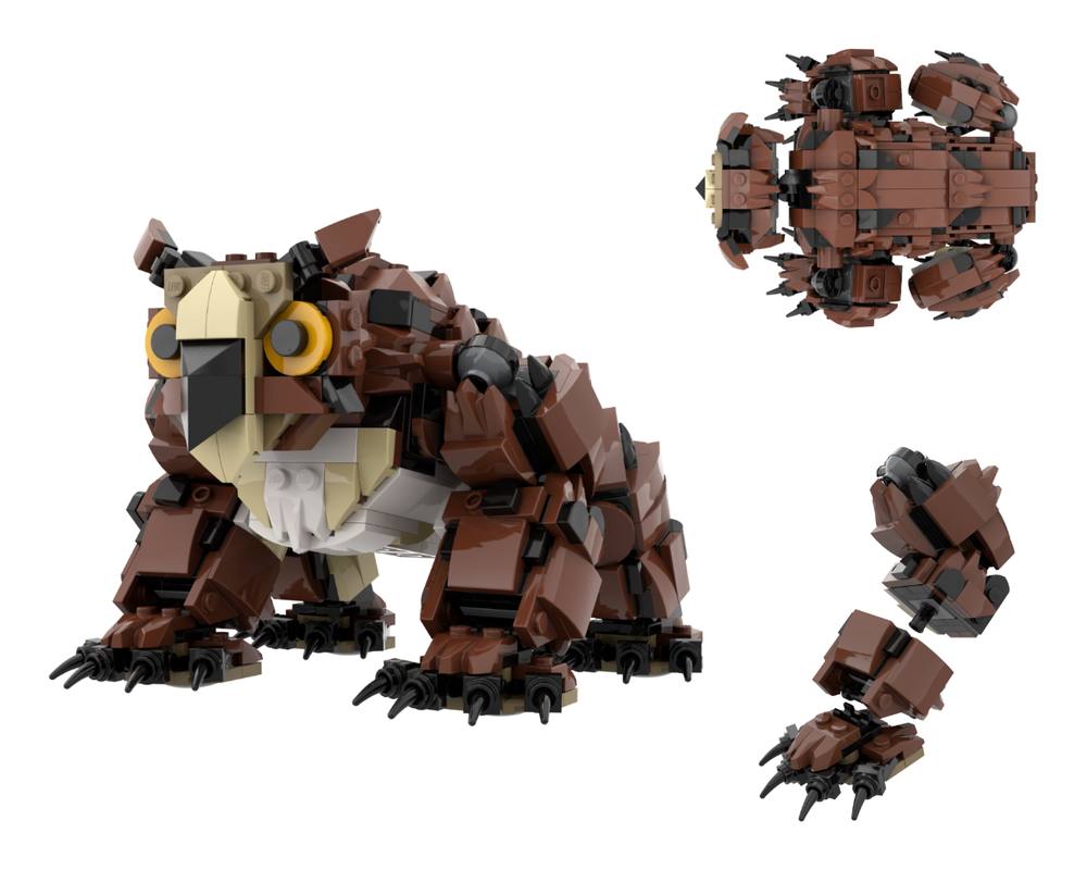 LEGO MOC The Grand Owlbear by jawns_creations | Rebrickable - Build ...