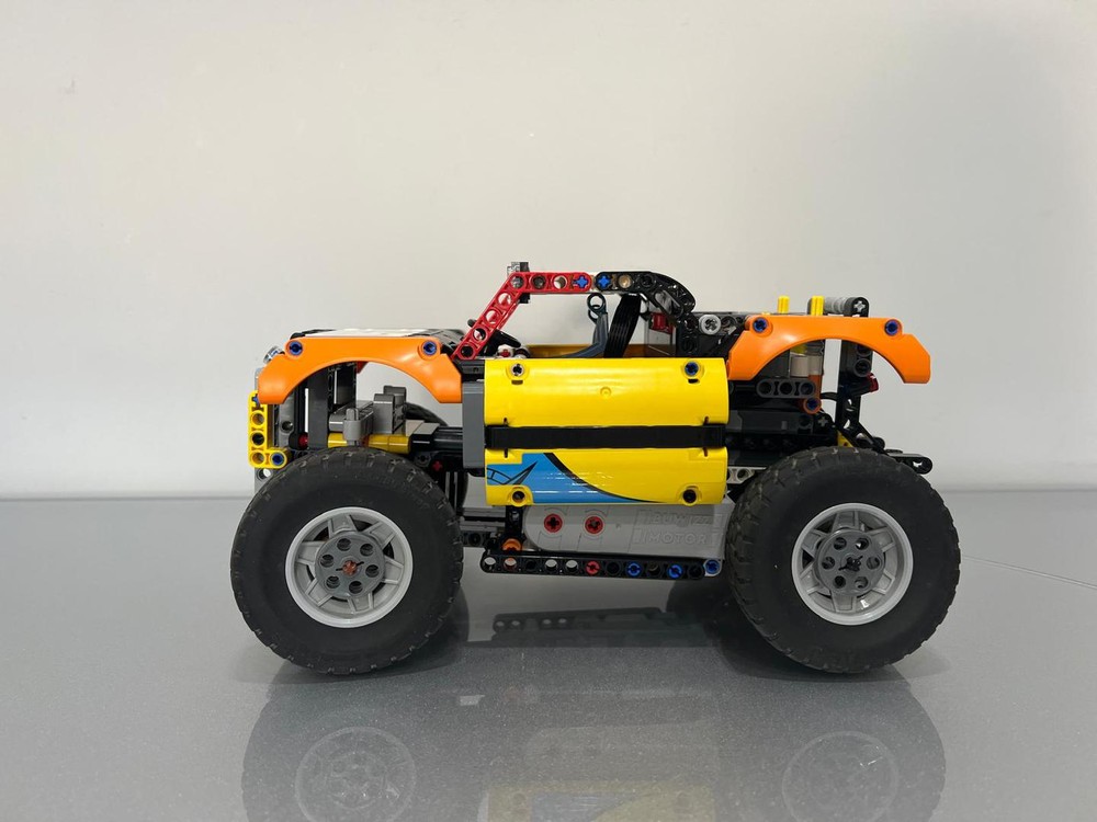 LEGO MOC MINI MONSTER TRUCK RWD by TECHNIC_RC_GARAGE | Rebrickable ...