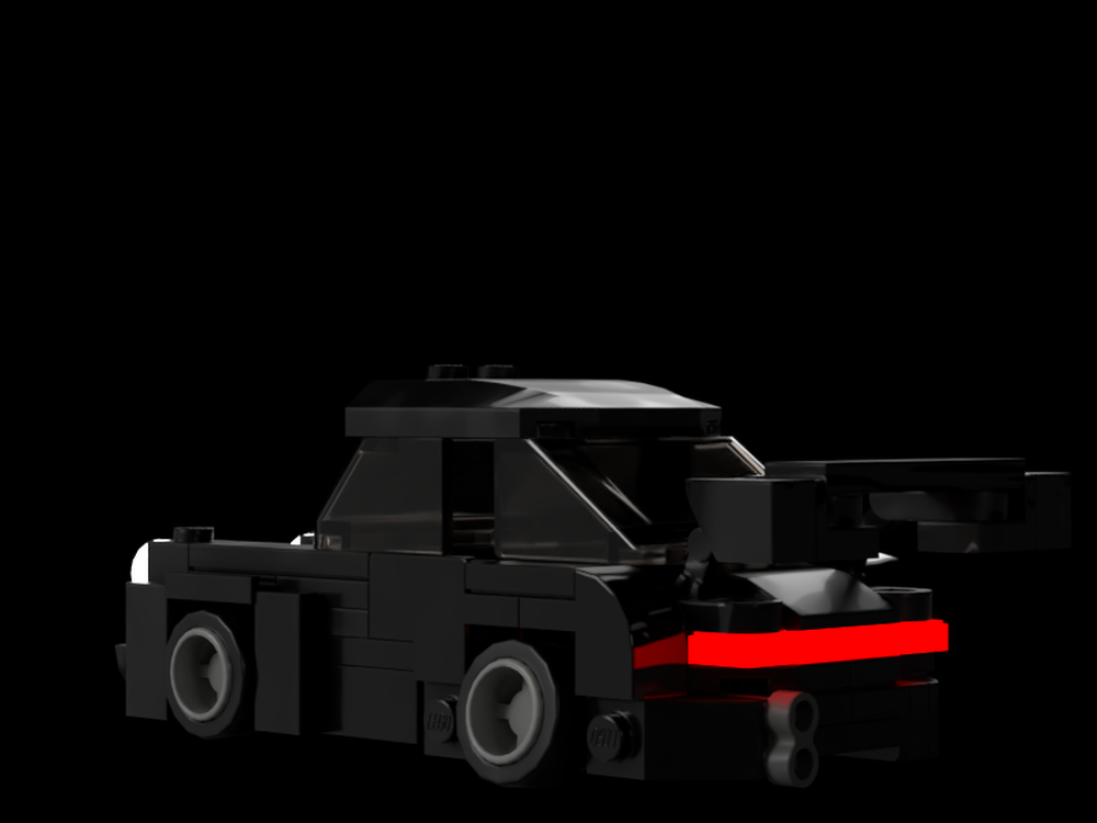 Lego Moc Porsche 911 Rocket Bunny 4wlc By Nlegogarage Rebrickable