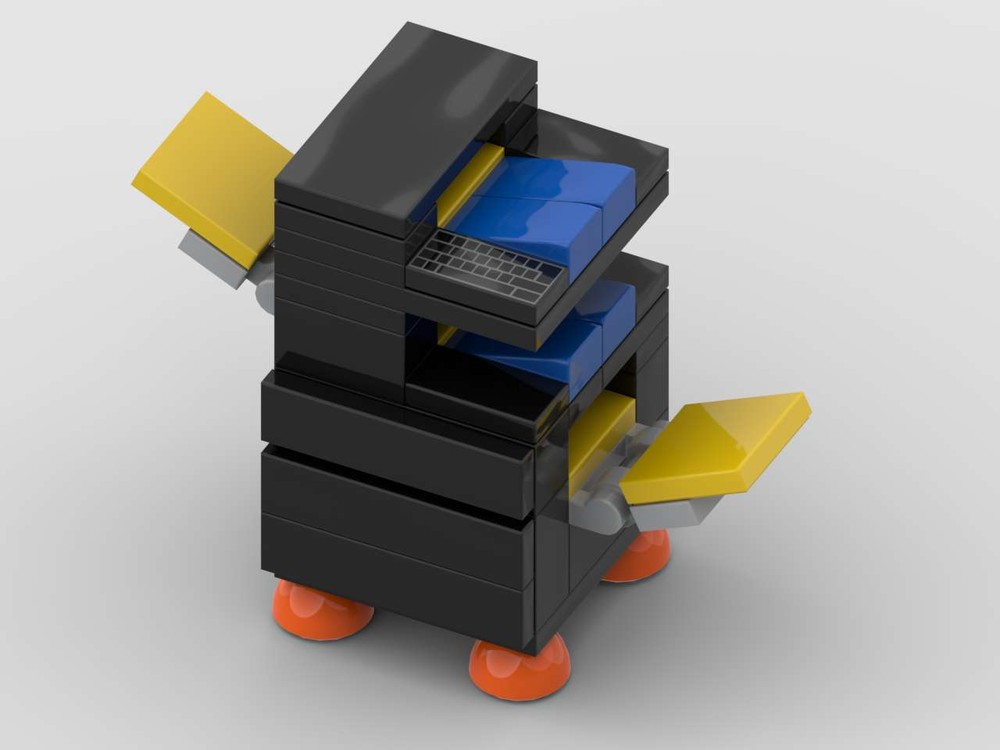 LEGO MOC Printer MFP by MarkMOC71 | Rebrickable - Build with LEGO