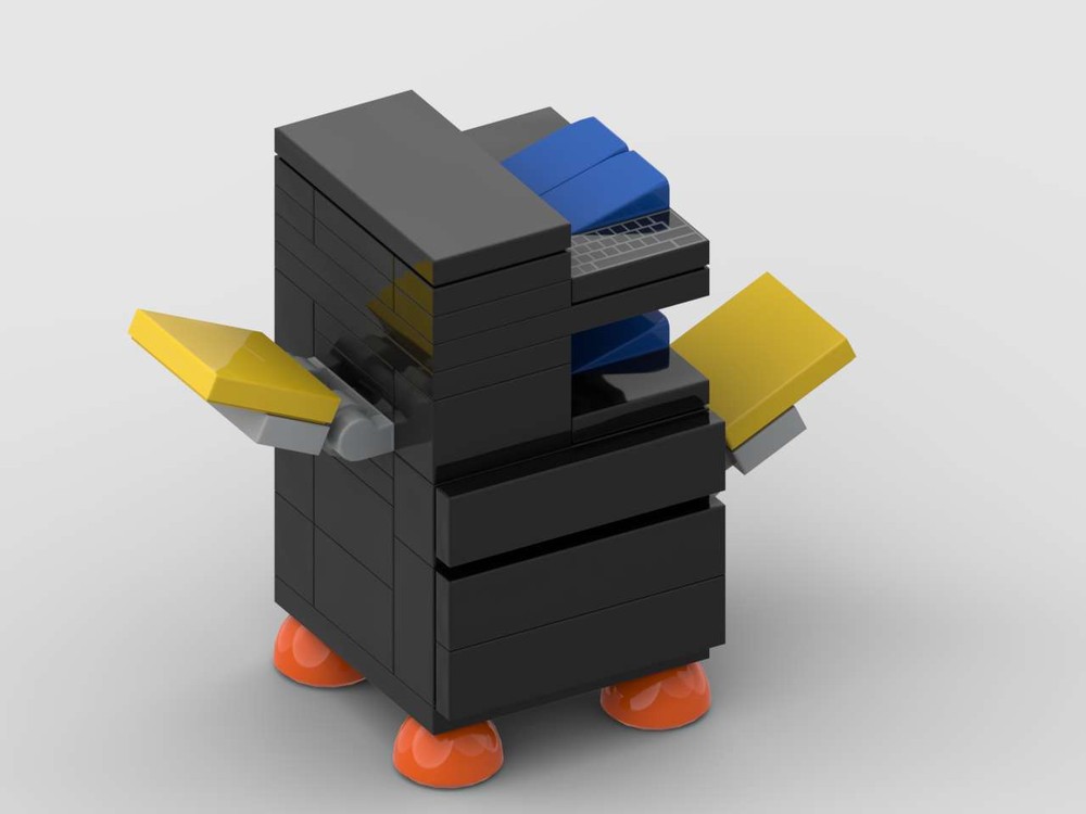 LEGO MOC Printer MFP by MarkMOC71 | Rebrickable - Build with LEGO
