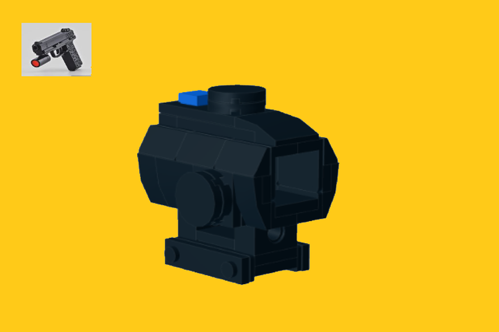 LEGO MOC red dot sight by CSLOMI__BRICKS | Rebrickable - Build with LEGO