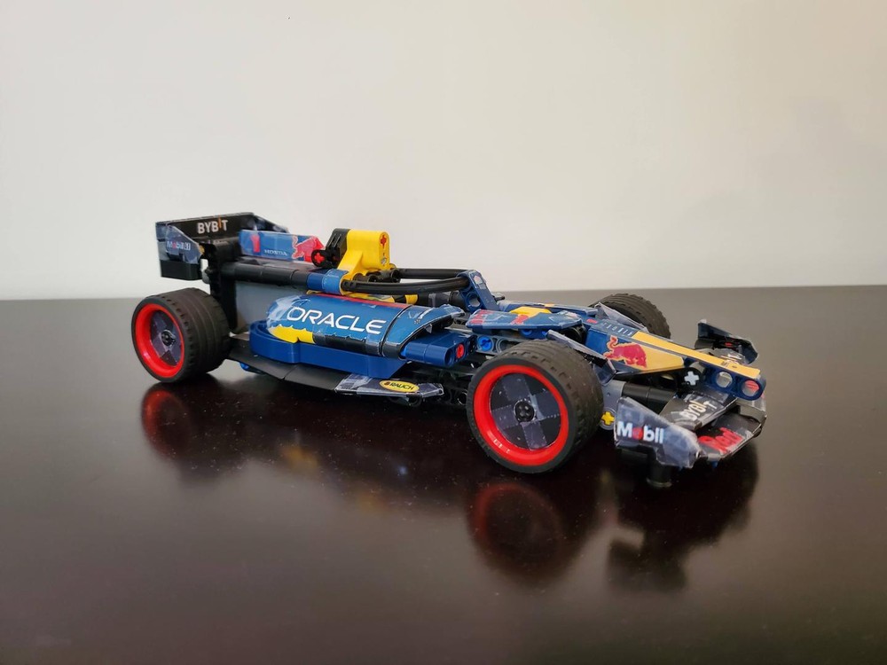 LEGO MOC Max Verstappen's Oracle Red Bull Racing RB19 Pull Back Formula ...