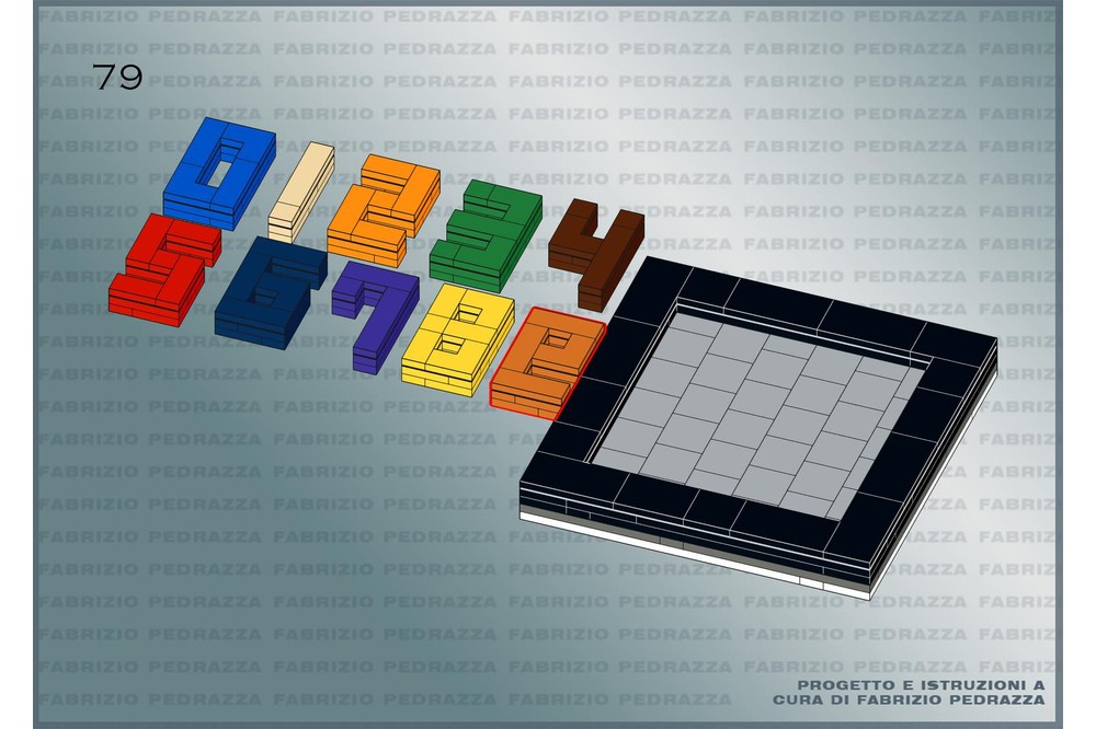 LEGO MOC 0-9 PUZZLE by BrickFab Creations | Rebrickable - Build with LEGO