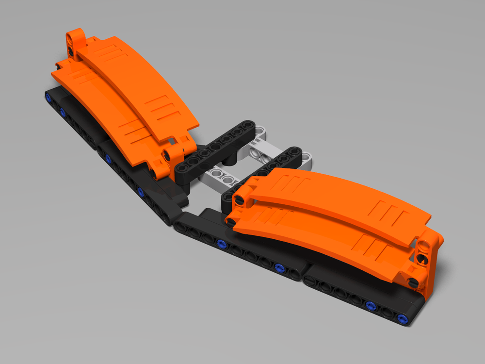 LEGO MOC Custom F1/F2/F3 Front Spliter by -VSR | Rebrickable - Build ...