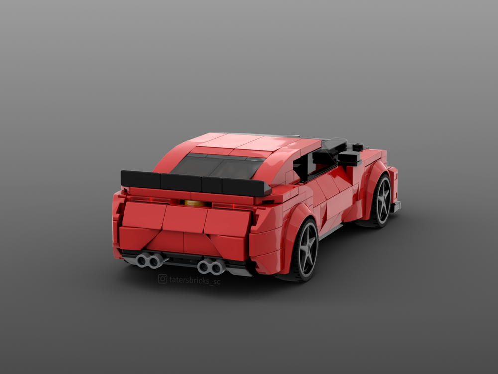 Lego Moc Chevrolet Camaro Ss 1le By Taters Rebrickable Build With Lego
