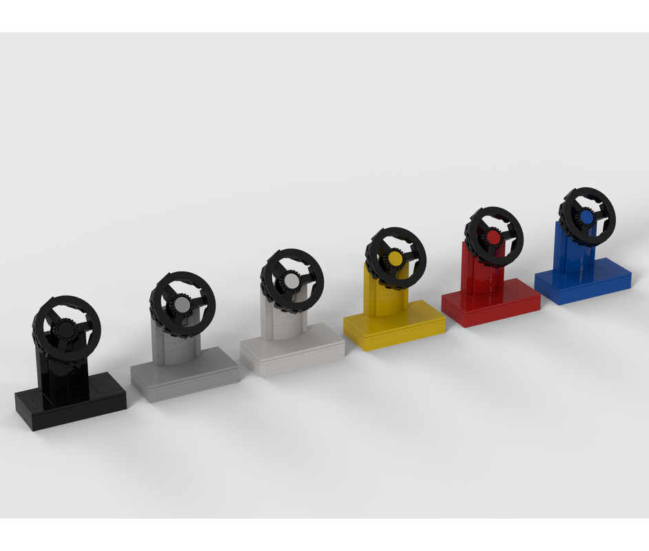 LEGO MOC-191218 Upscaled steering wheel by Briquoleur | Rebrickable ...