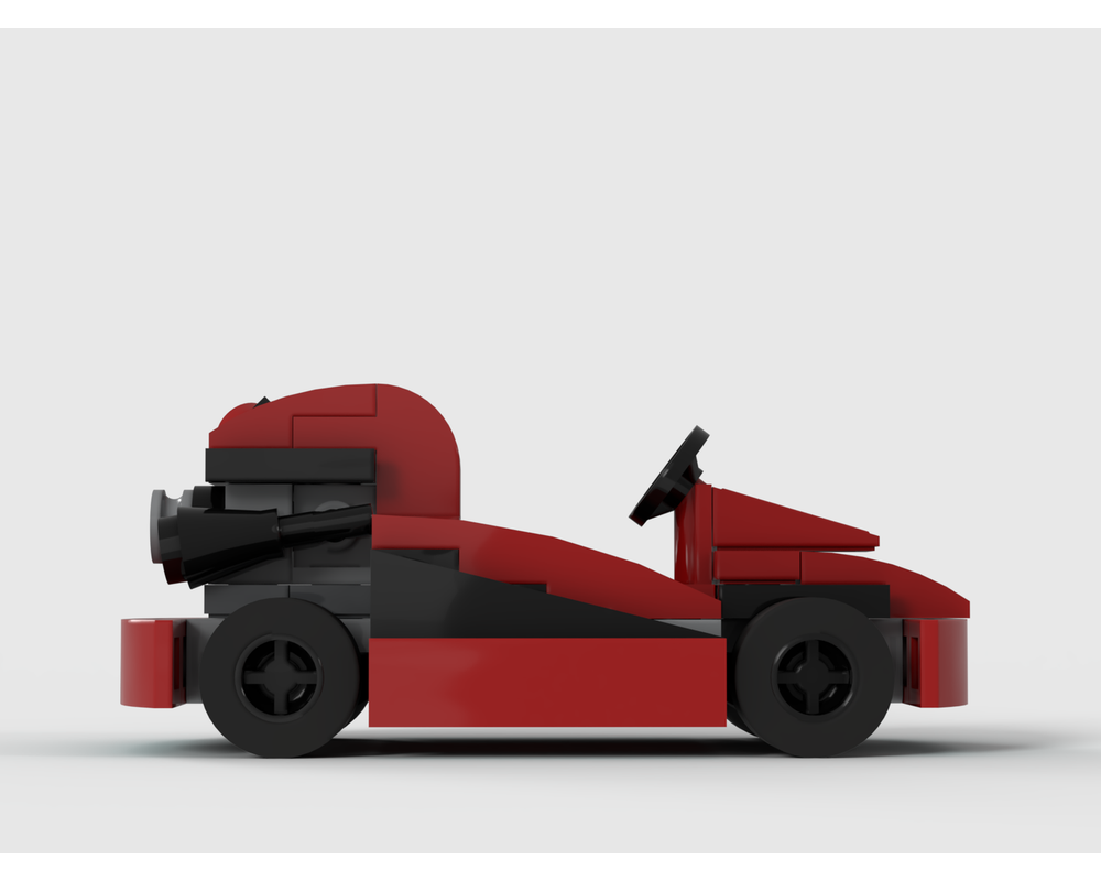 LEGO MOC Red Racer Go-Kart by Welsh Dynasty Builds | Rebrickable ...
